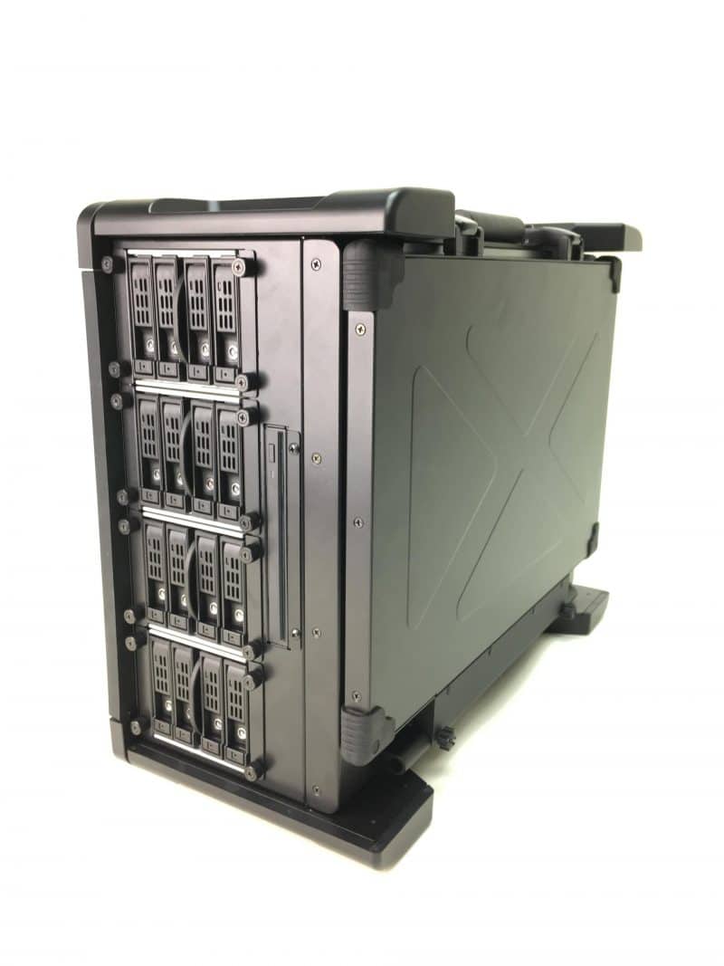 World’s first portable with 120TB removable storage – Cots