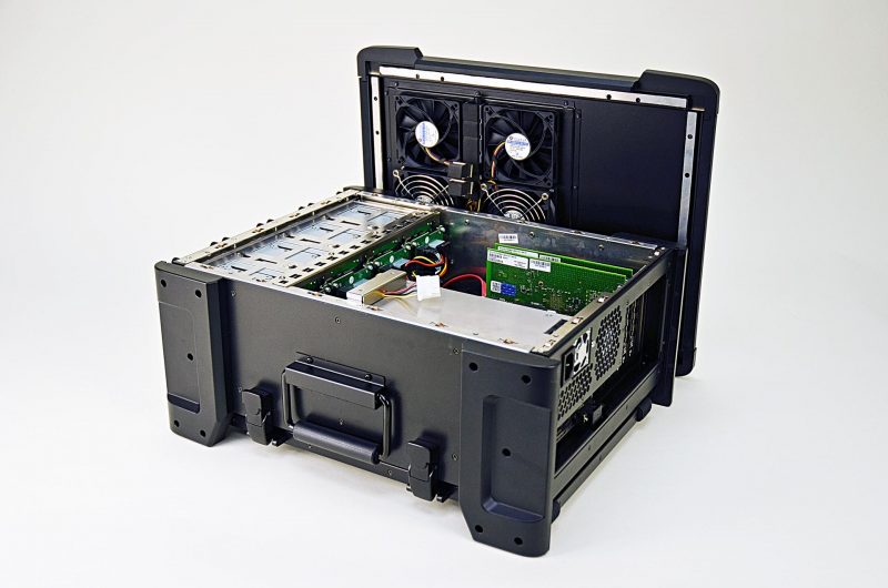 World’s first portable with 120TB removable storage – Cots