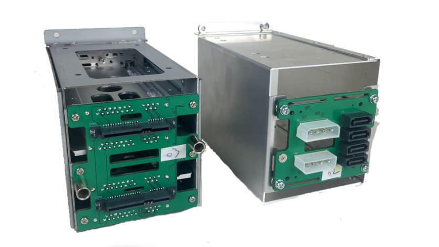 World’s first portable with 120TB removable storage – Cots