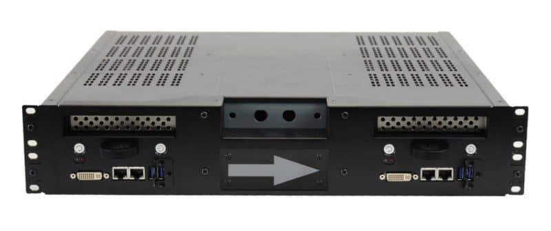 Data diode dual server rack-mount – Cots