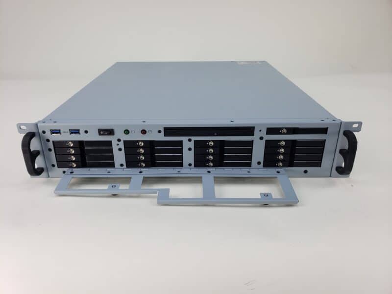 2U Short-depth rack-mount server (20″ deep) – Cots